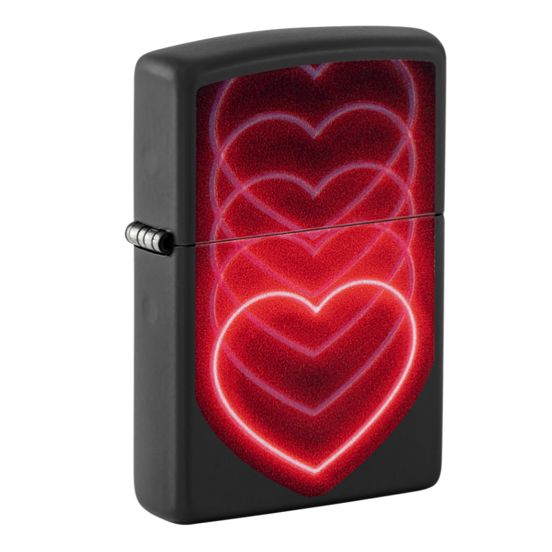 Zippo Hearts Design - Zippo Singapore